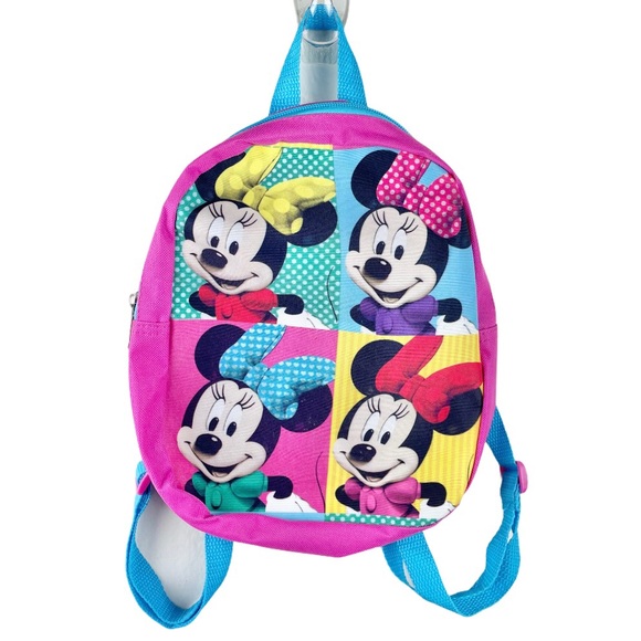 Disney | Accessories | Disney Minnie Mouse Mini Backpack Girls Pink ...